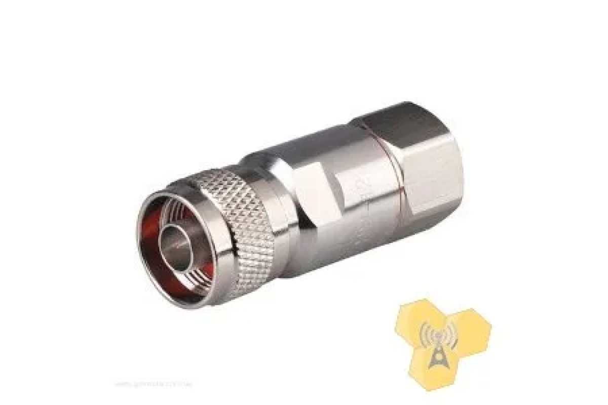 Купити високочастотний роз'єм N-male (вилка) для фідера 1/2 "LLC